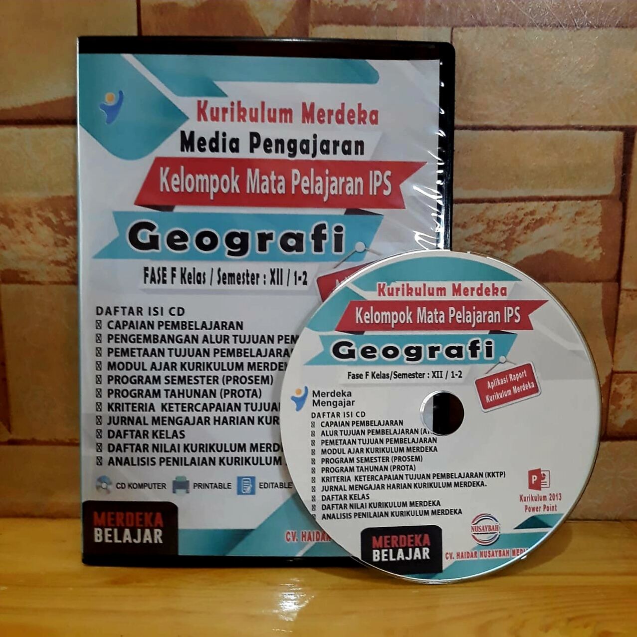 MODUL AJAR GEOGRAFI KELAS 12 SMA KURIKULUM MERDEKA | Lazada Indonesia