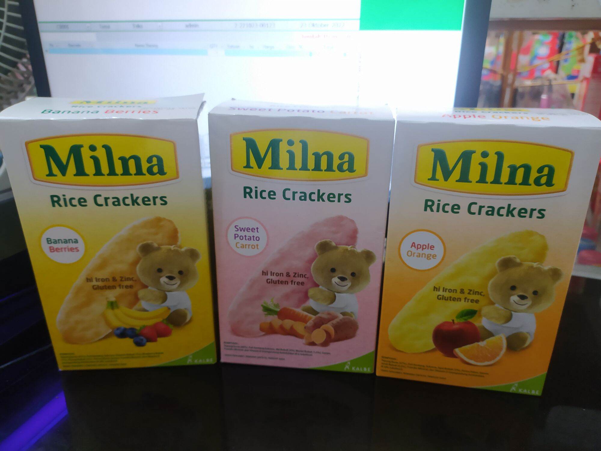 Milna rice cracker 20g | Lazada Indonesia