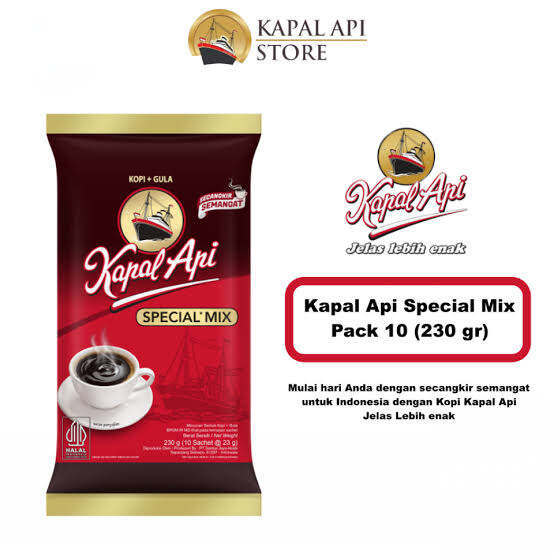 Kapal Api Special Mix 23gr 10 sachet | Lazada Indonesia