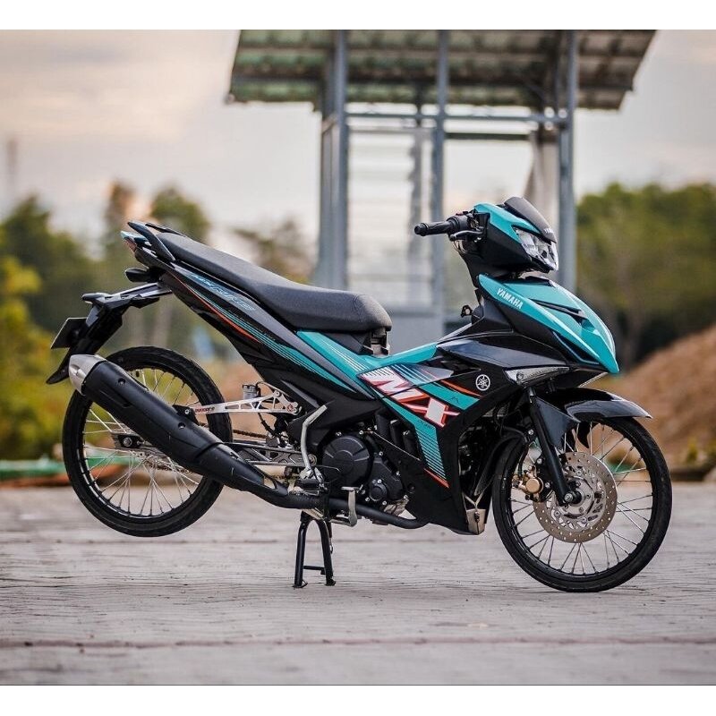 STRIPING STANDAR ORI YAMAHA MX KING 2022 LIS STICKER DECAL ORI MX KING ...