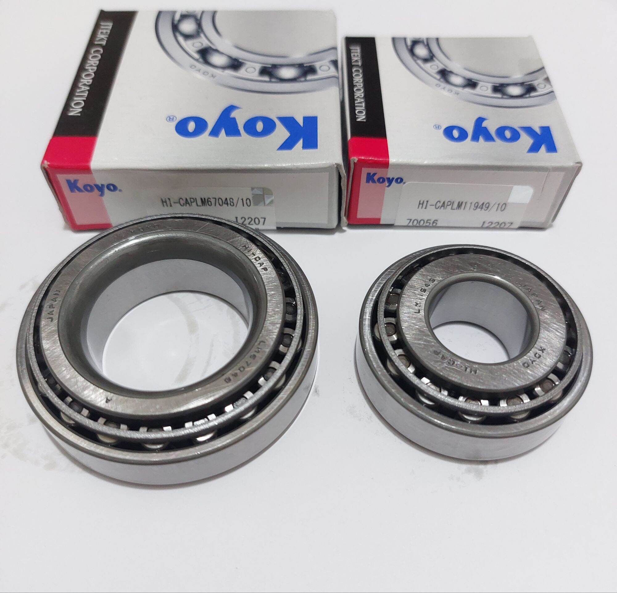 BEARING RODA DEPAN KOLAHAR LAHAR DEPAN LUAR DALAM TOYOTA KIJANG 7K 5K KOYO JAPAN ASLI ORIGINAL ...