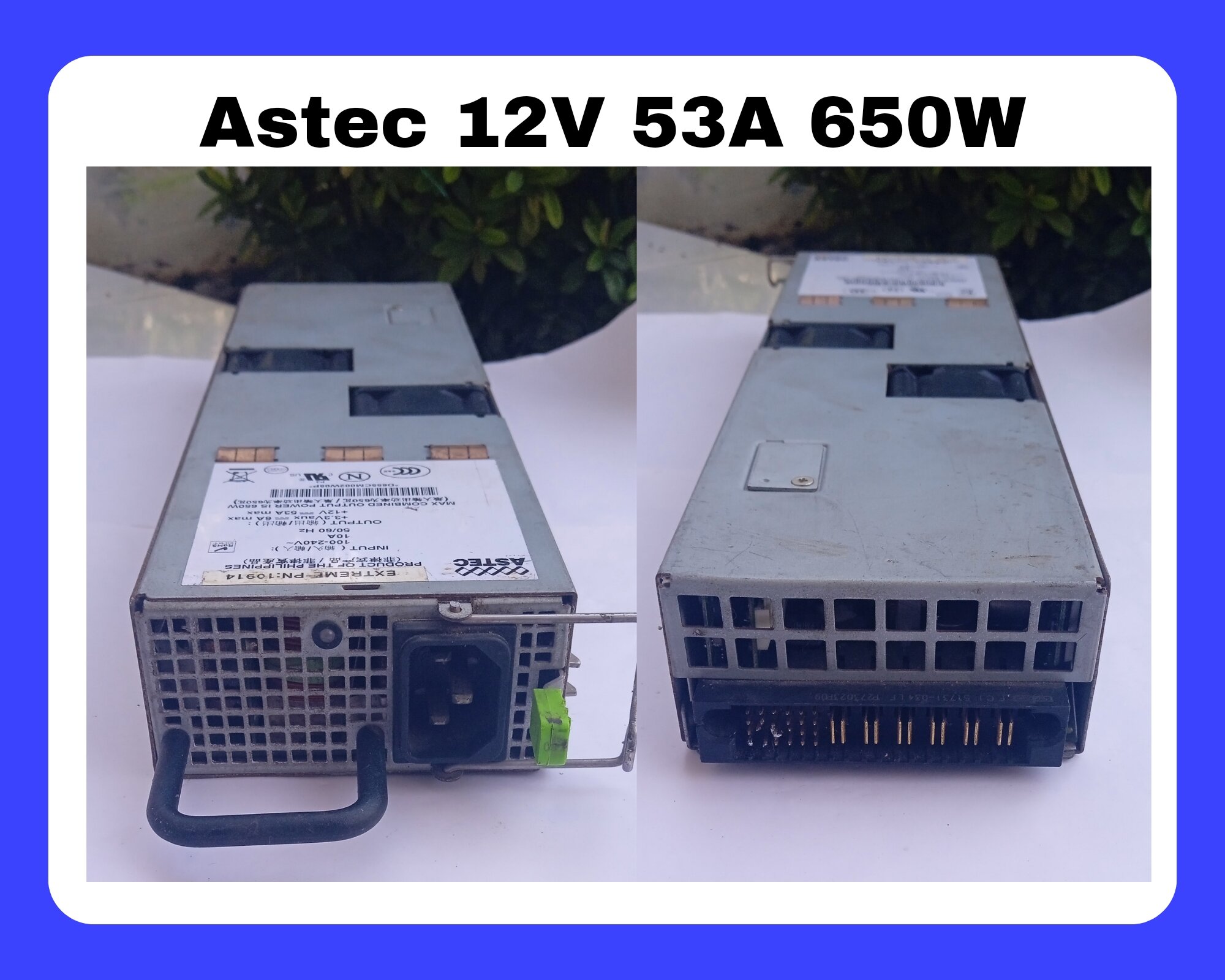 power Supply Astec 12V 53A switching power Supply Astec smps | Lazada ...
