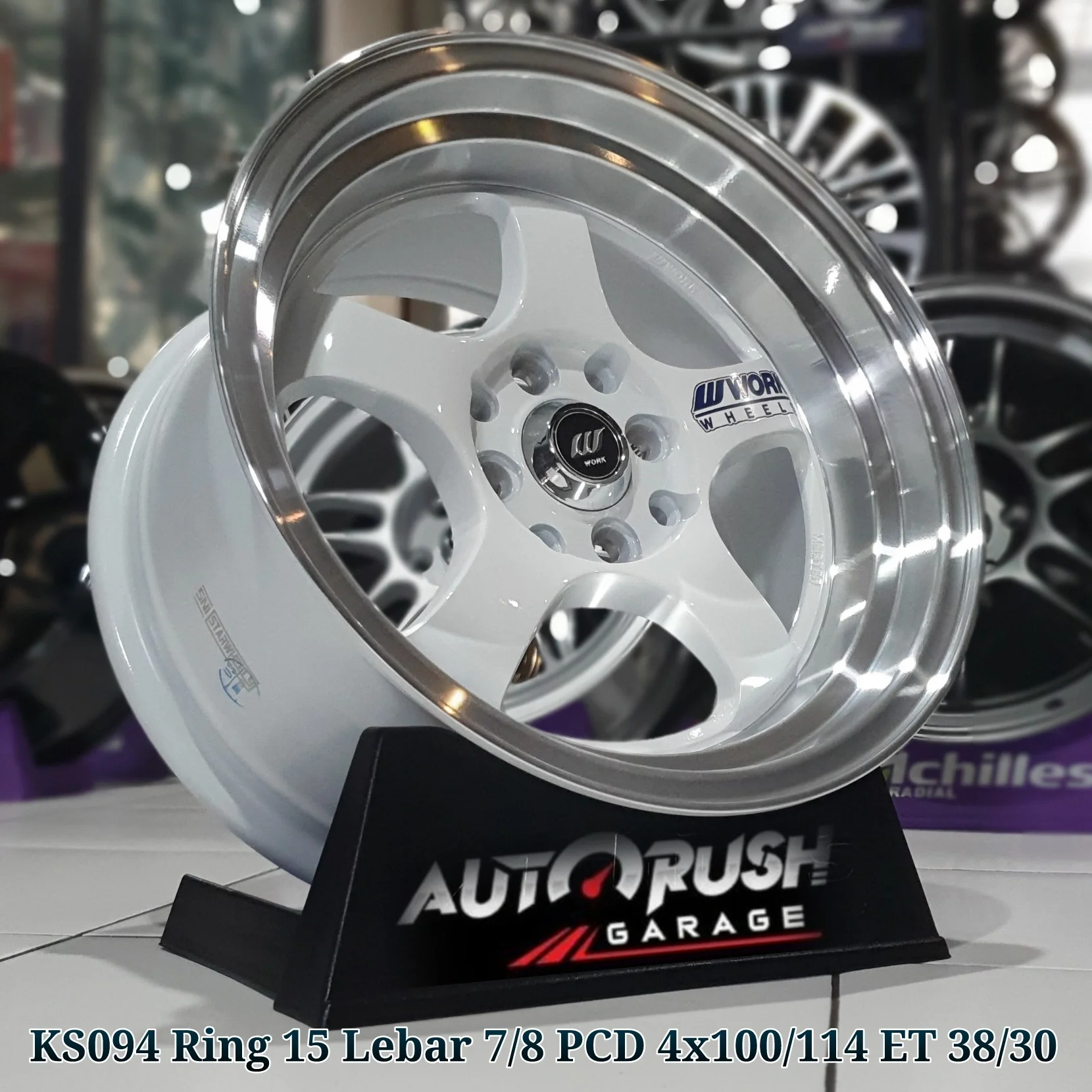 velg work miester celong ring 15 velg mobil surabaya | Lazada Indonesia