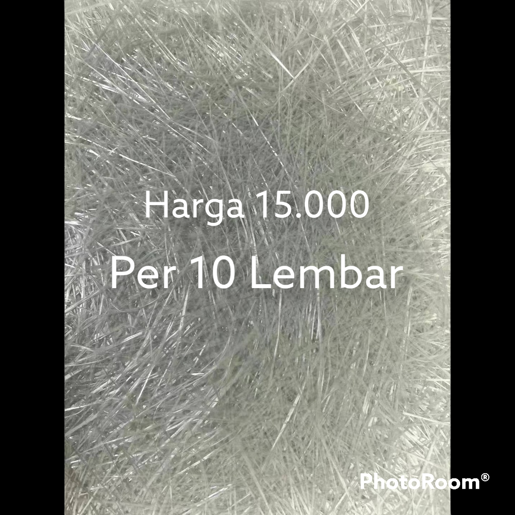 Serat Fiber Paket 10 Lembar - Kain Kasa Penambah Bocor - Aquaproof ...