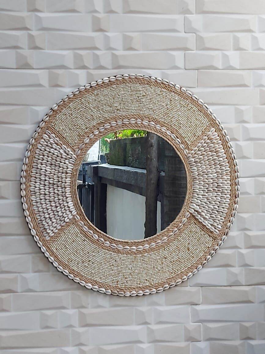 cermin monte dan kerang ukur an 60x60 | Lazada Indonesia