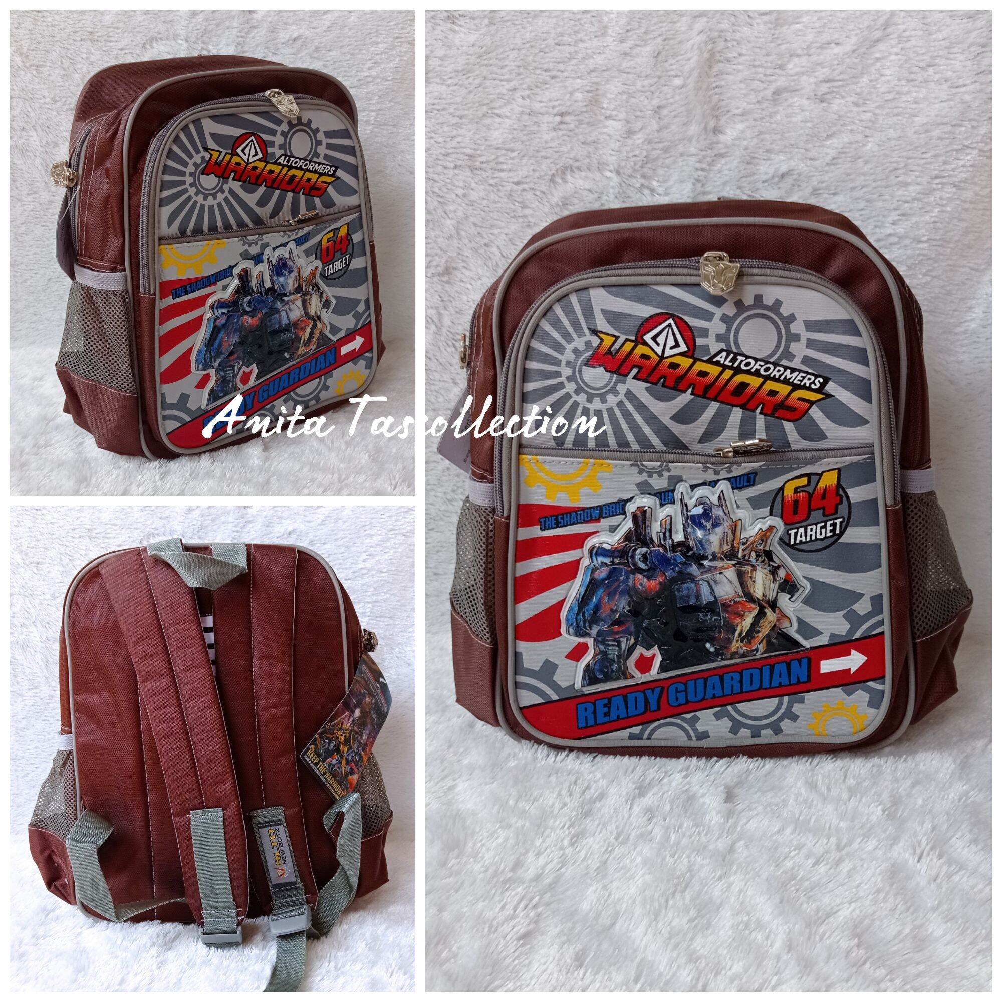 Tas Alto Original / Ransel Palo Alto Anak TK dan Paud Gambar Robot ...