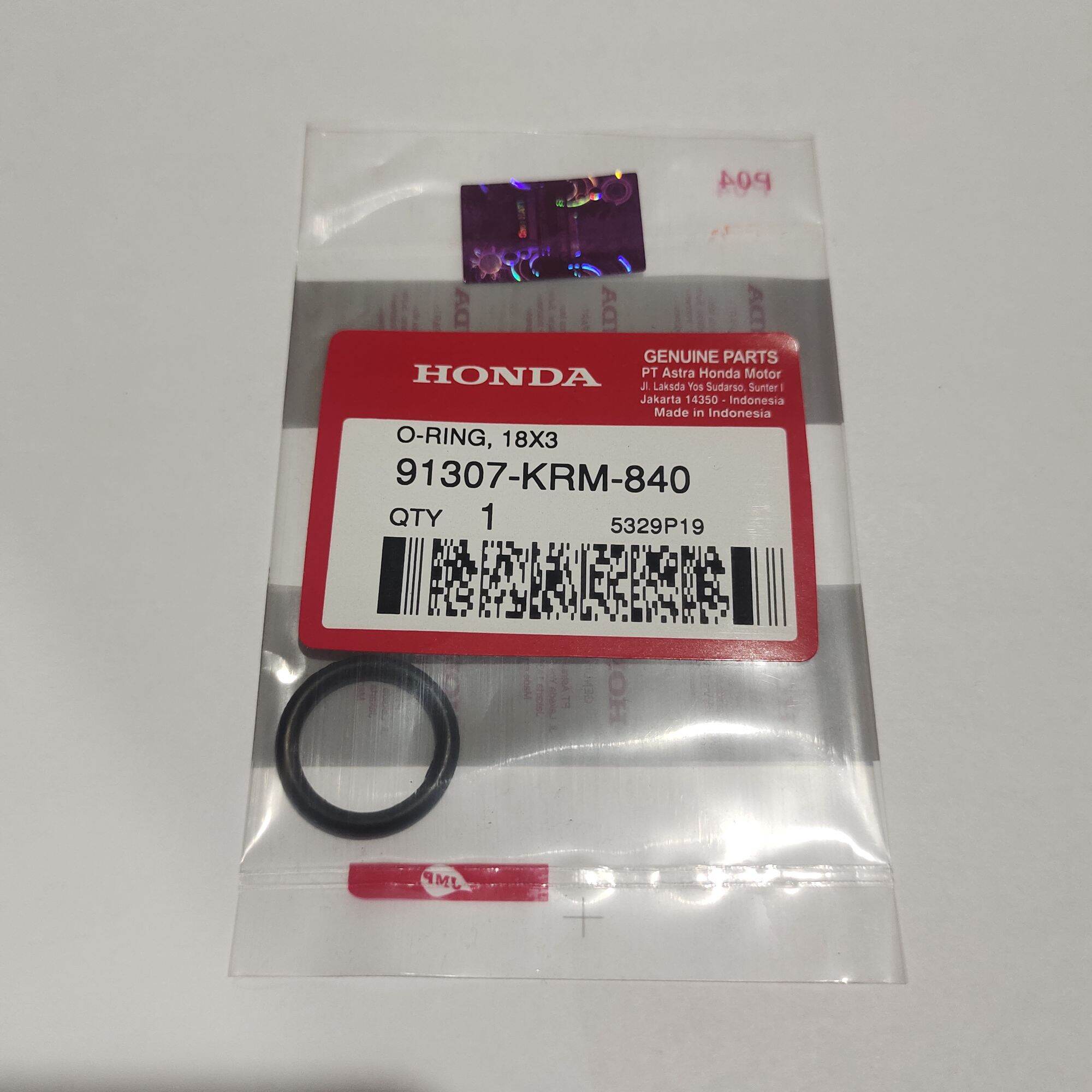 91307-KRM-840 Oring colokan oli semua motor Honda original | Lazada ...