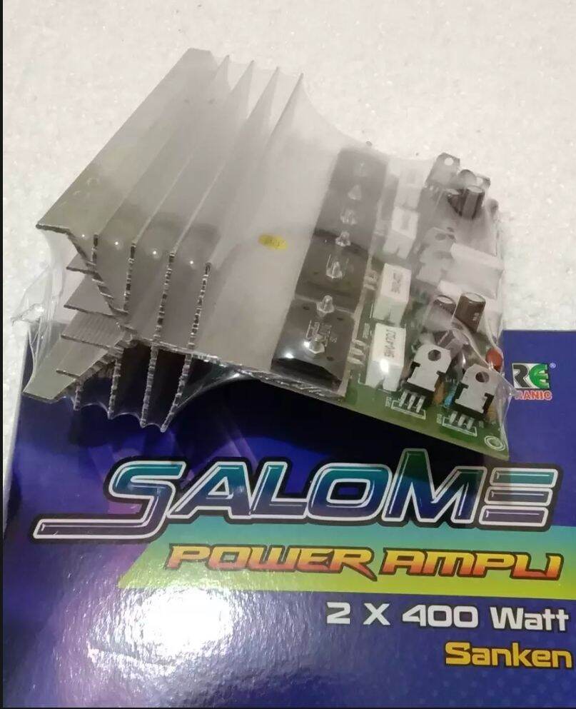 KIT POWER AMPLIFIER STEREO SANKEN 2X400 WATT SALOME | Lazada Indonesia