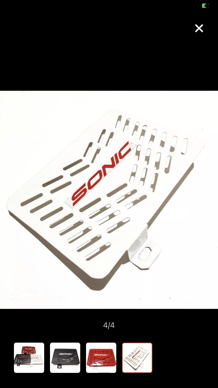 Cover Tutup Radiator Honda Sonic/Pelindung Radiator Honda Sonic ...