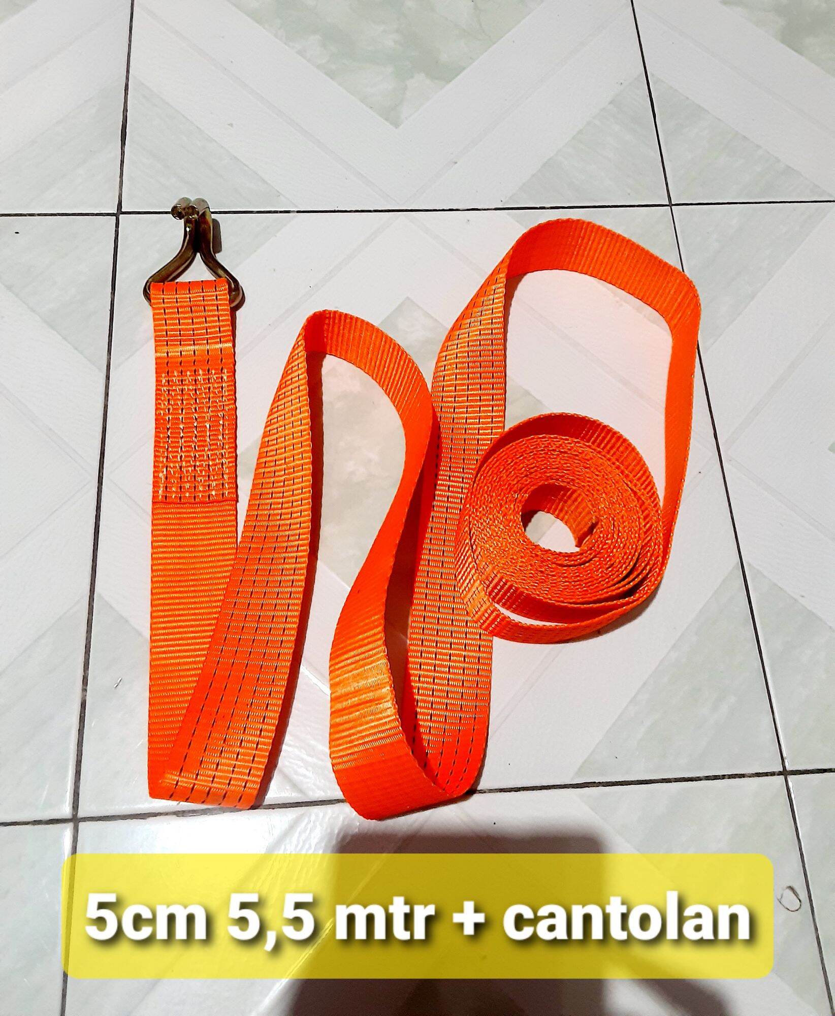 tali sabuk trek belt tali krek rachet tie down lebar 5cm panjang 5 ...