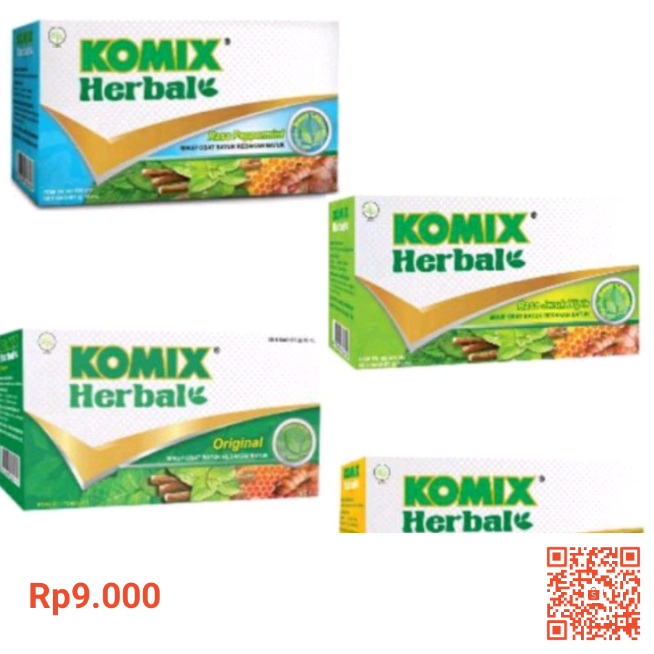komix herbal sachet,komix per box isi 6 sachet | Lazada Indonesia
