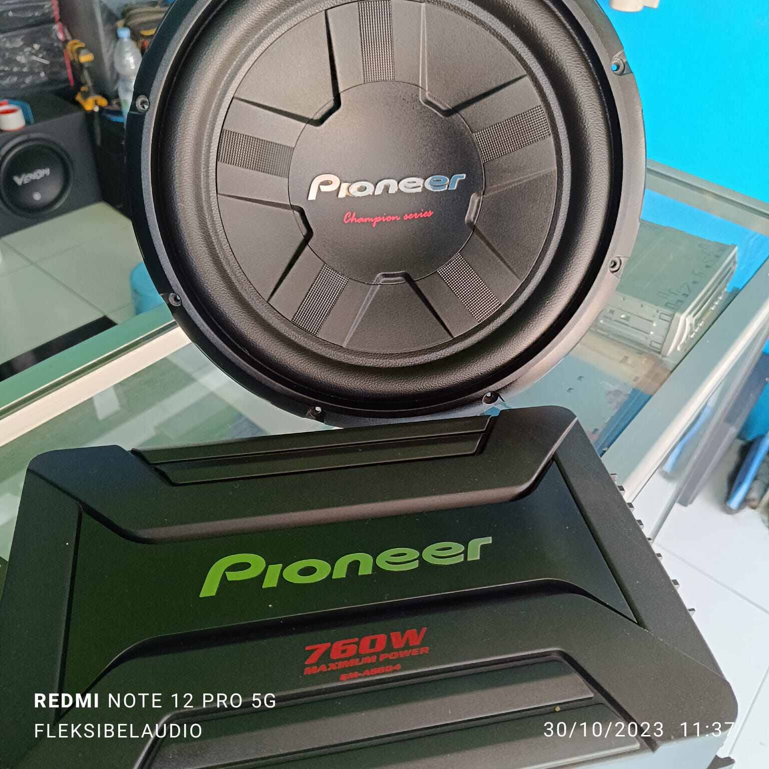 subwoofer dan power Pioneer 12inch | Lazada Indonesia