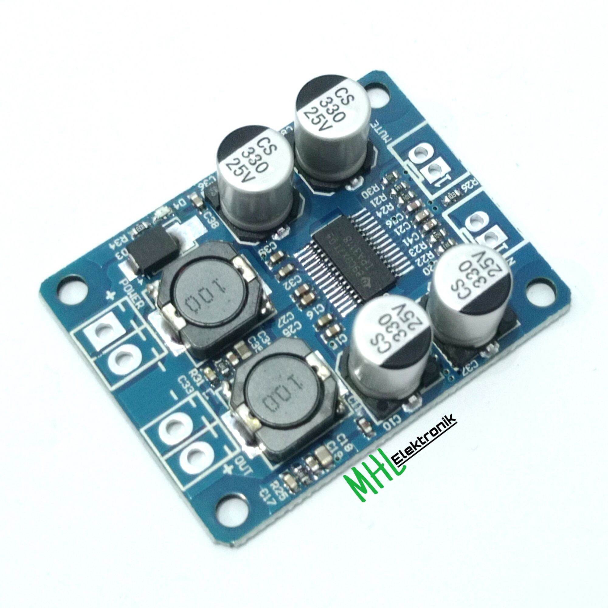 Modul Power Amplifier Class D 60W Mono Digital DC 8-24V TPA3118 ...