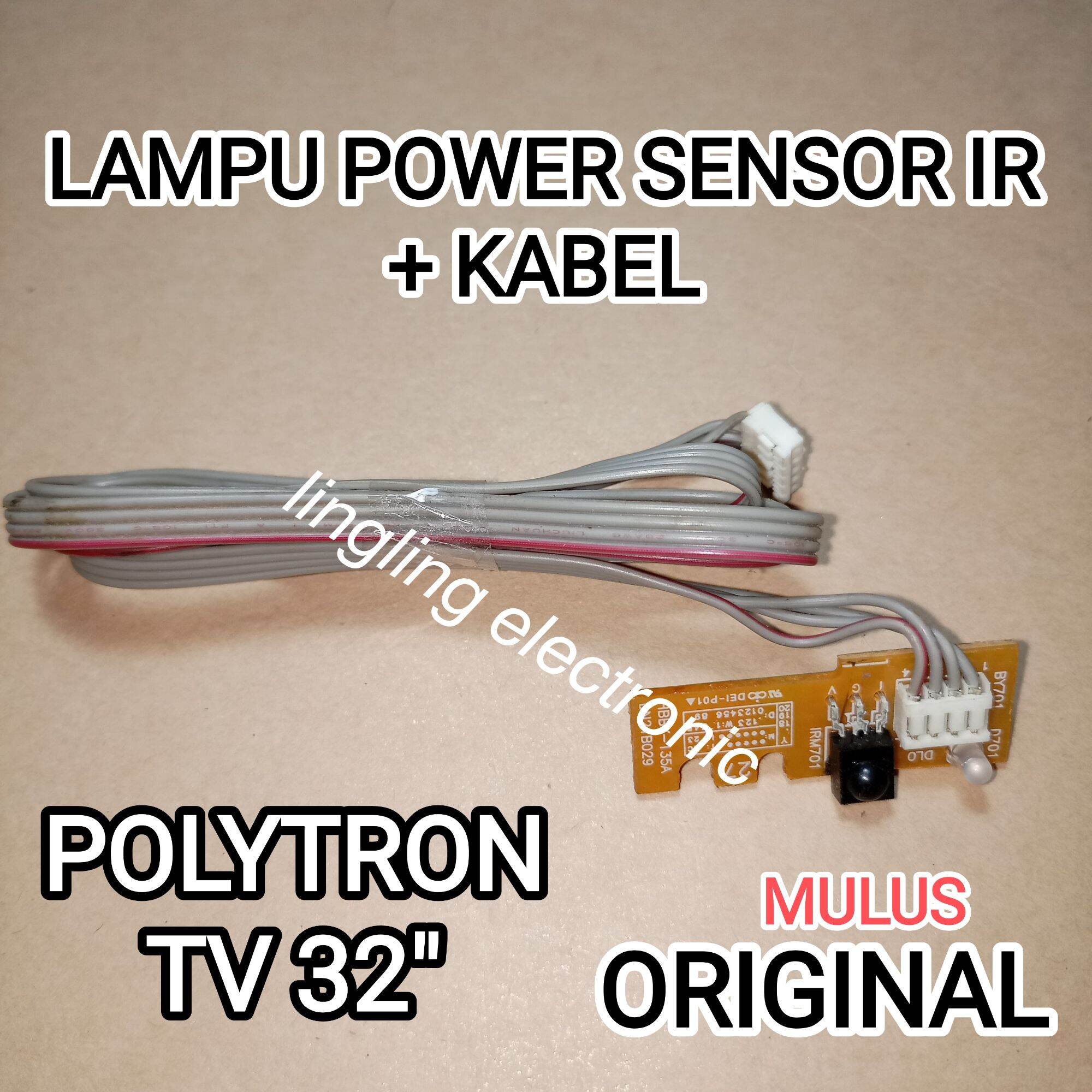 SENSOR IR PAPAN PCB SENSOR IR TV POLYTRON PLD-32T7511 ORIGINAL BEKAS ...