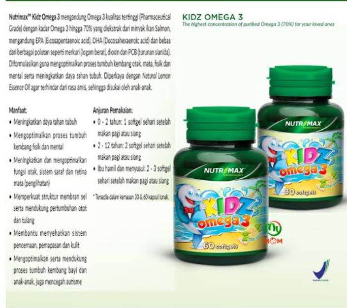 Nutrimax Omega Kids 30 | Lazada Indonesia