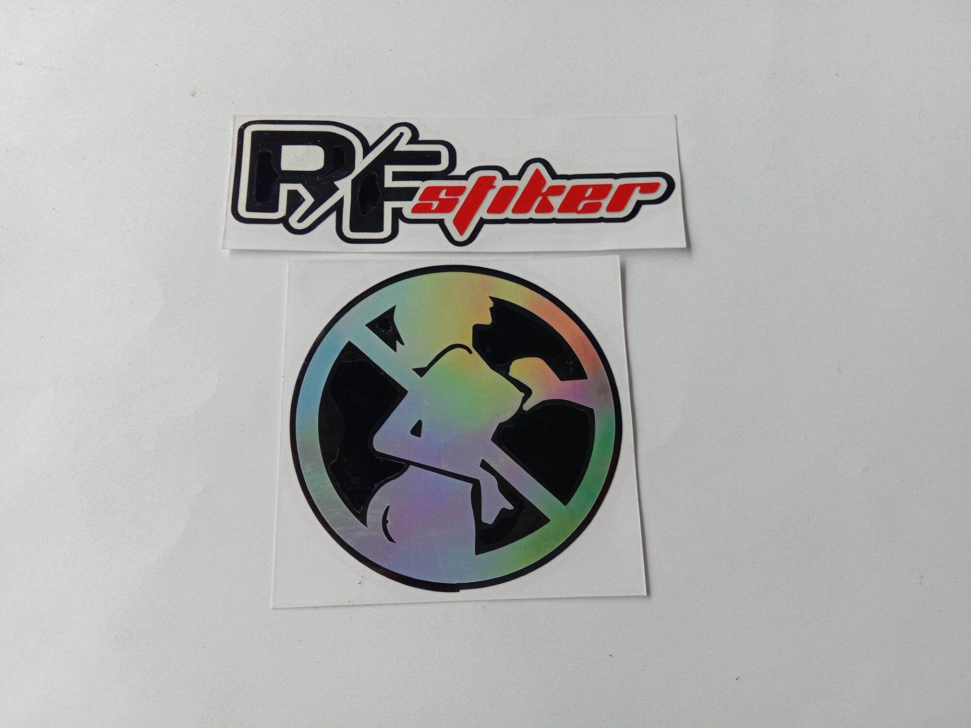 Stiker di larang pegang sticker motor dilarang pegang | Lazada Indonesia