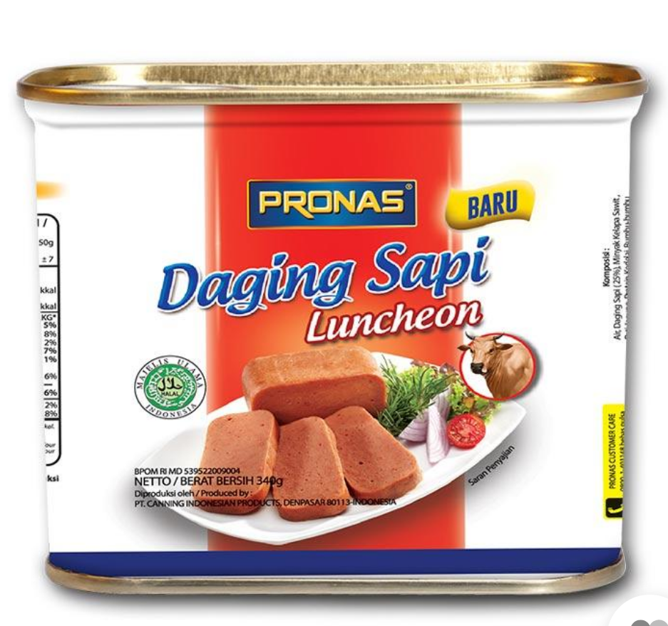PRONAS LUNCHEON BEEF 340 g | Lazada Indonesia