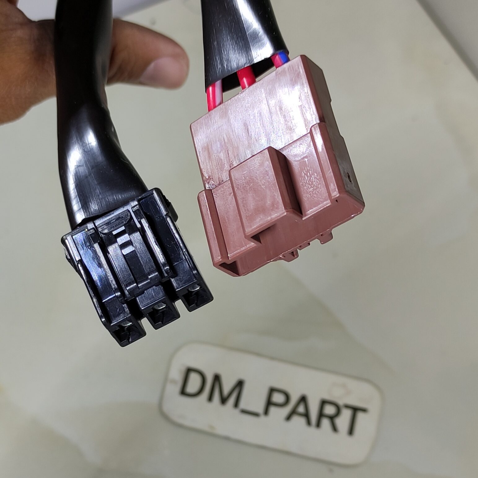 SOKET SOCKET KONEKTOR 3 PIN 3PIN SPUL SPULL SEPUL ECU ECM CDI MERAH ...