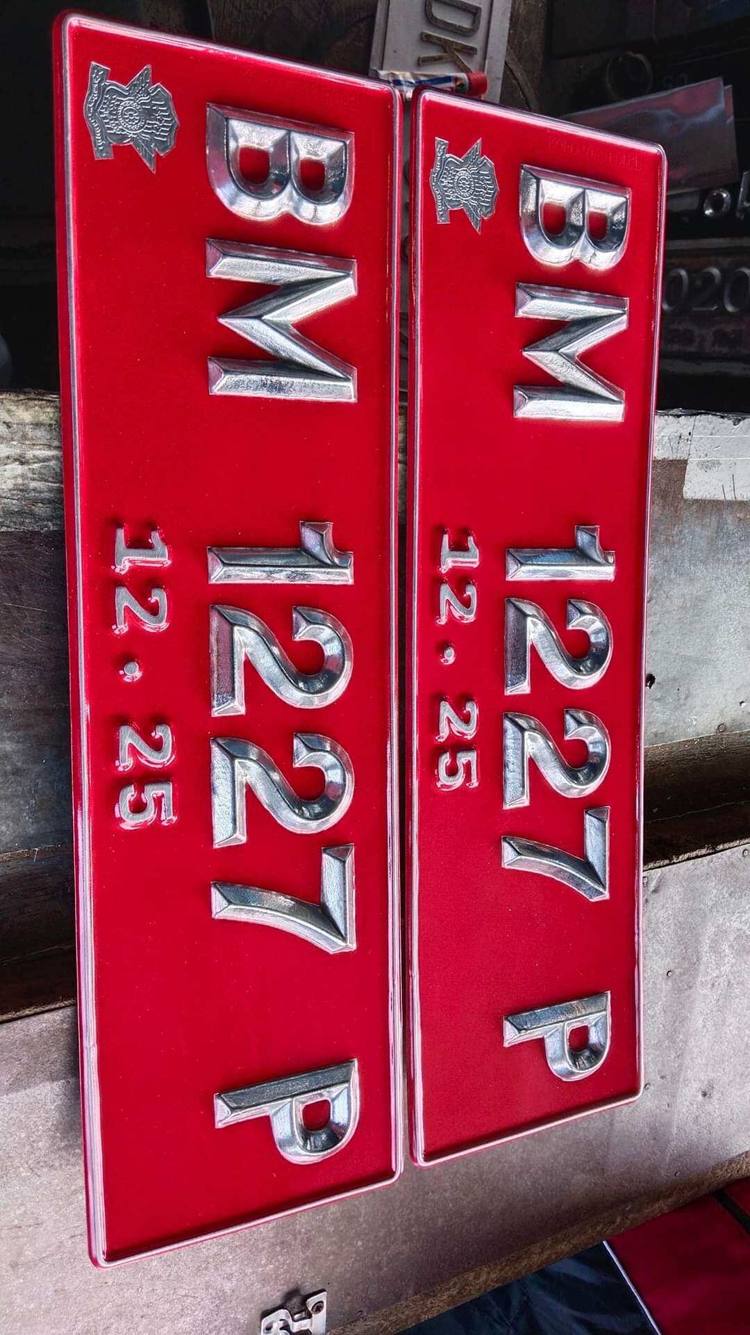 plat nomor mobil dinas timbul | Lazada Indonesia