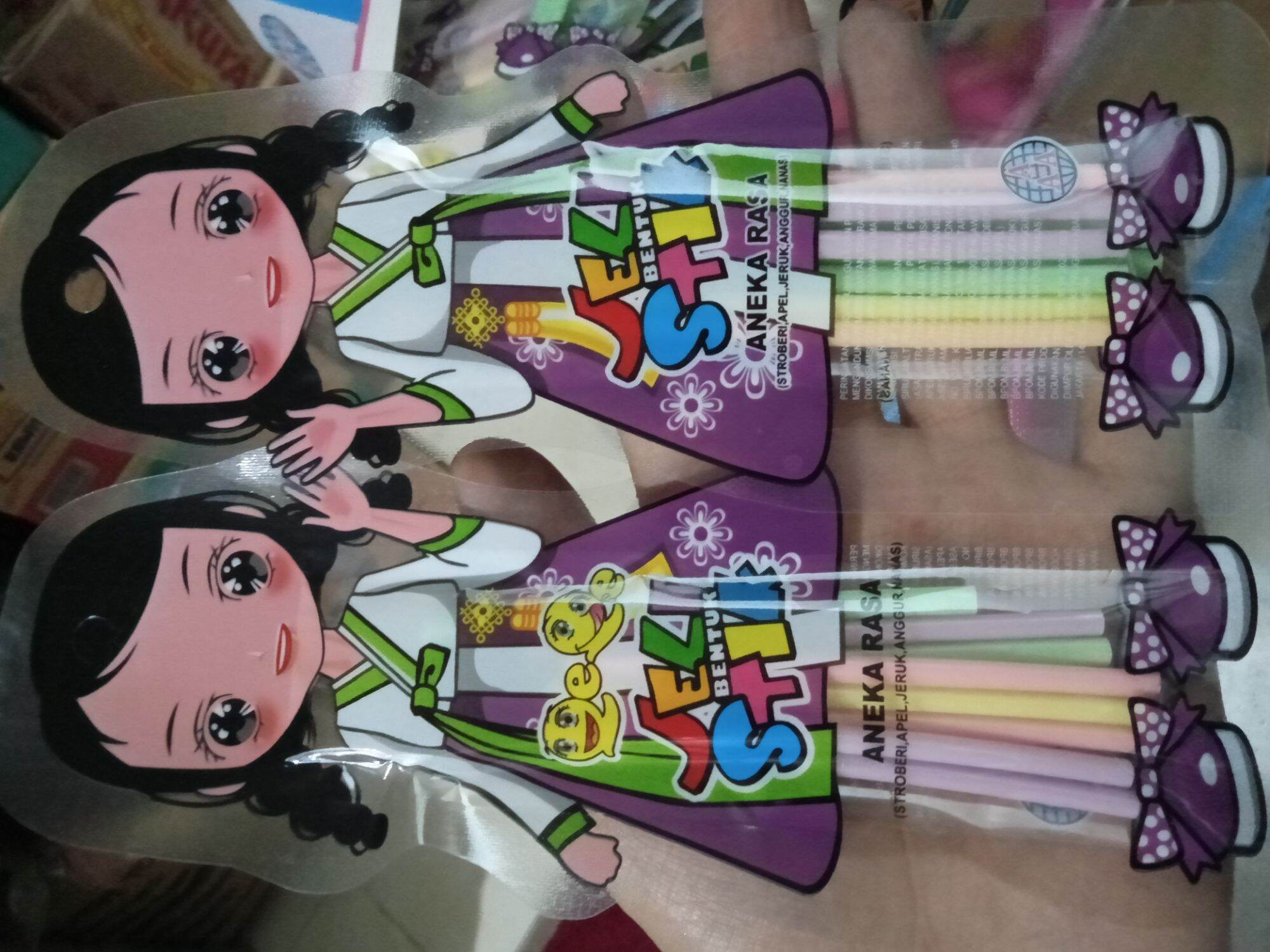 permen anak Warung Stik lidi Rasa cewe 30pcs | Lazada Indonesia
