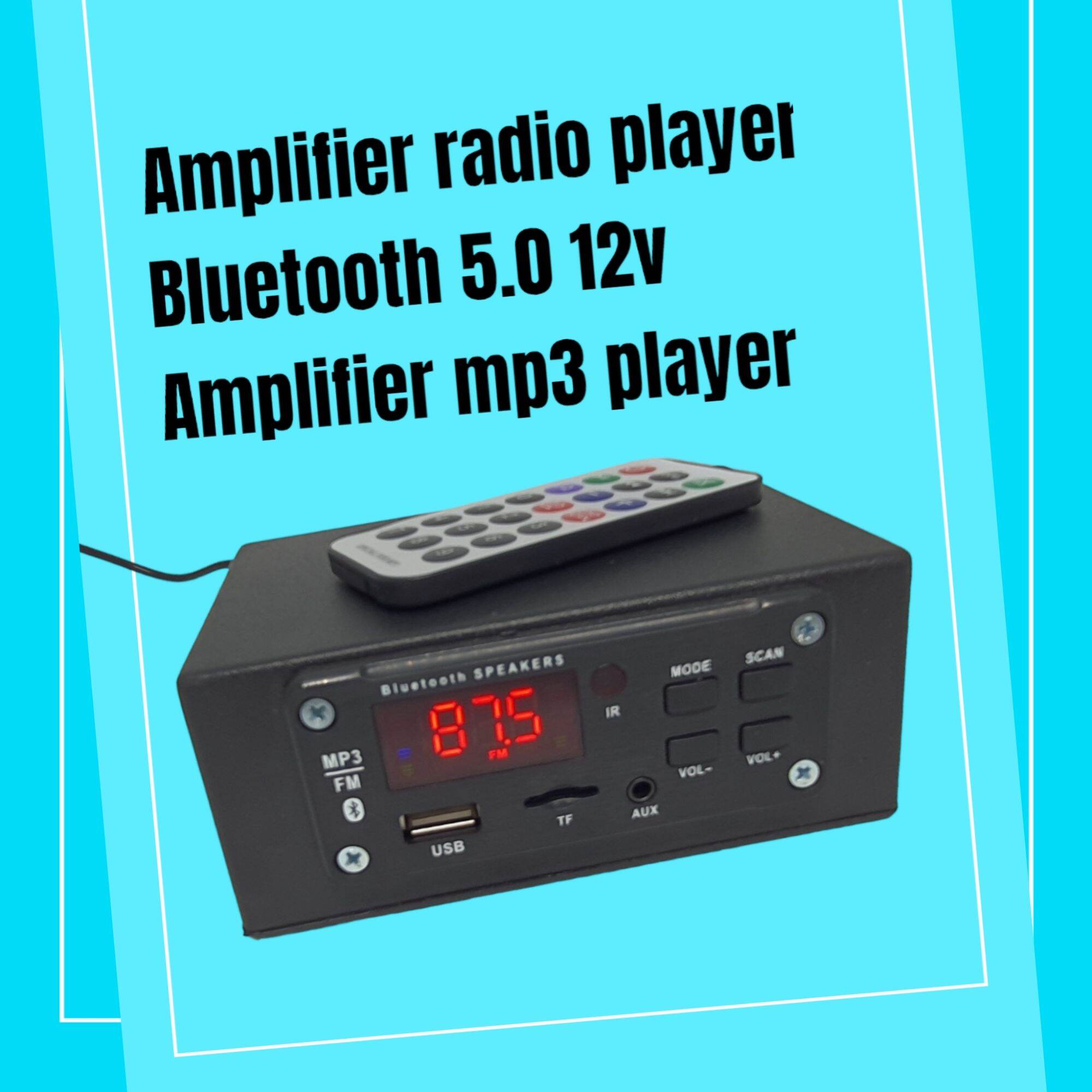AEBDG POWER AMPLIFIER BLUETOOTH MP3 PLAYER FM USB AMPLI MINI 12 VOLT ...