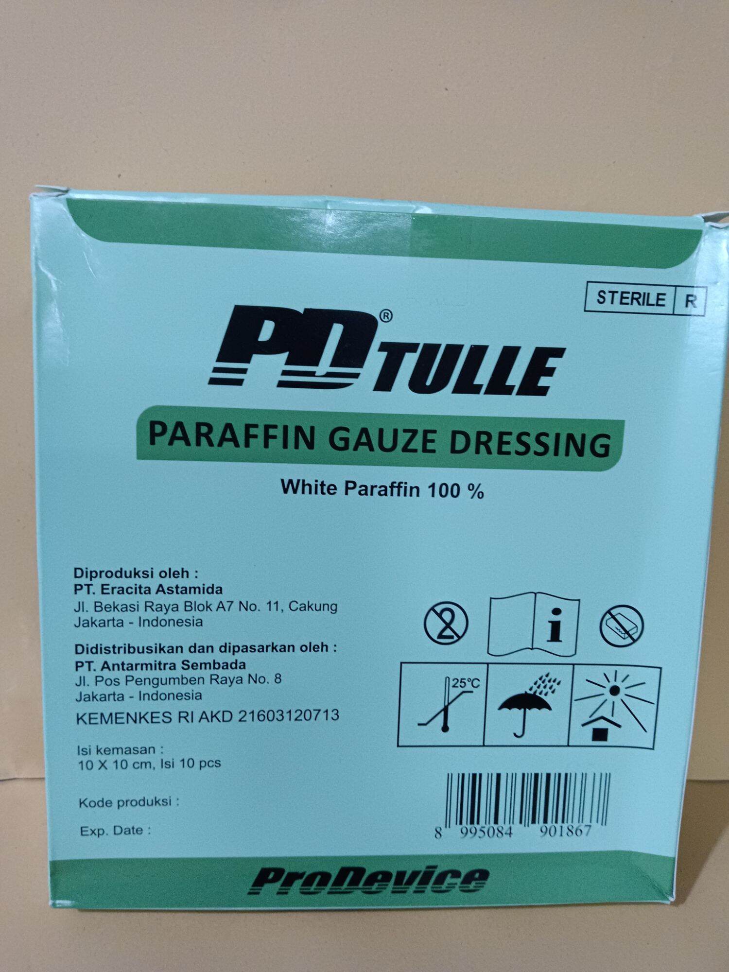 PD TULLE PARAFIN GUAZE DRESSING ( WP 100% kasa sterile) | Lazada Indonesia