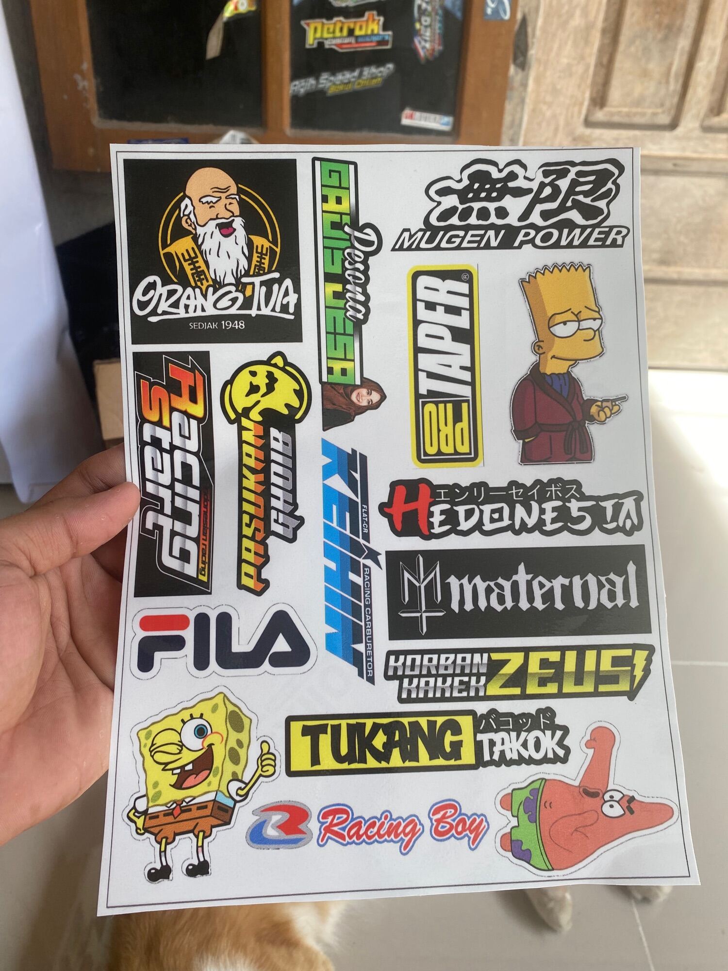 Sticker Pack Aesthetic / Stiker Pack Distro / Stiker Pack Racing ...