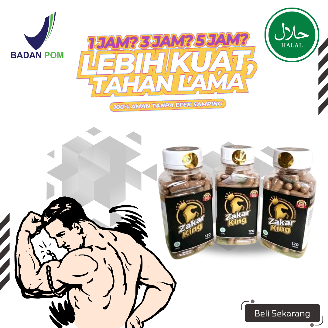 Zakar king Isi 120 Kapsule Memperkuat Hubungan dengan Pasanganmu BPOM | Lazada Indonesia