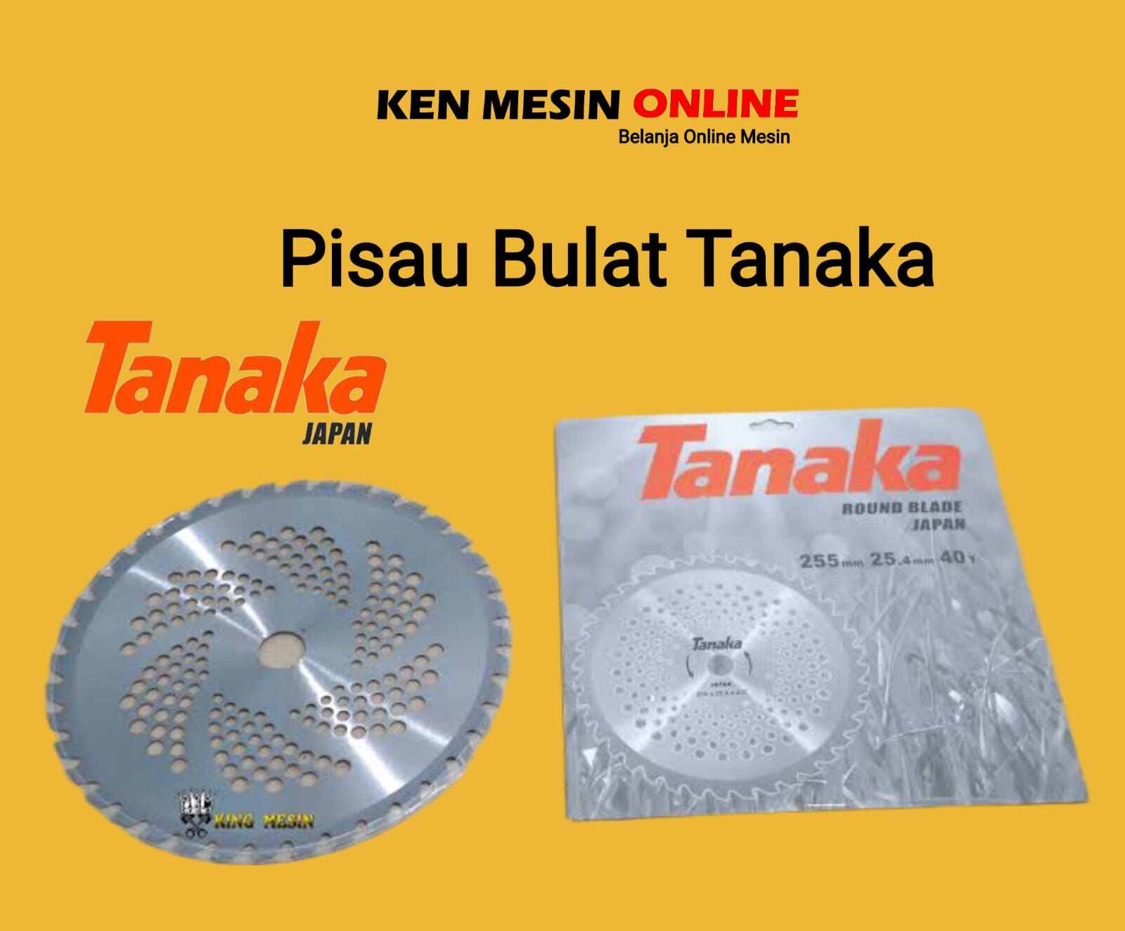 Pisau Bulat Mesin Rumput Tanaka 40T Japan | Lazada Indonesia