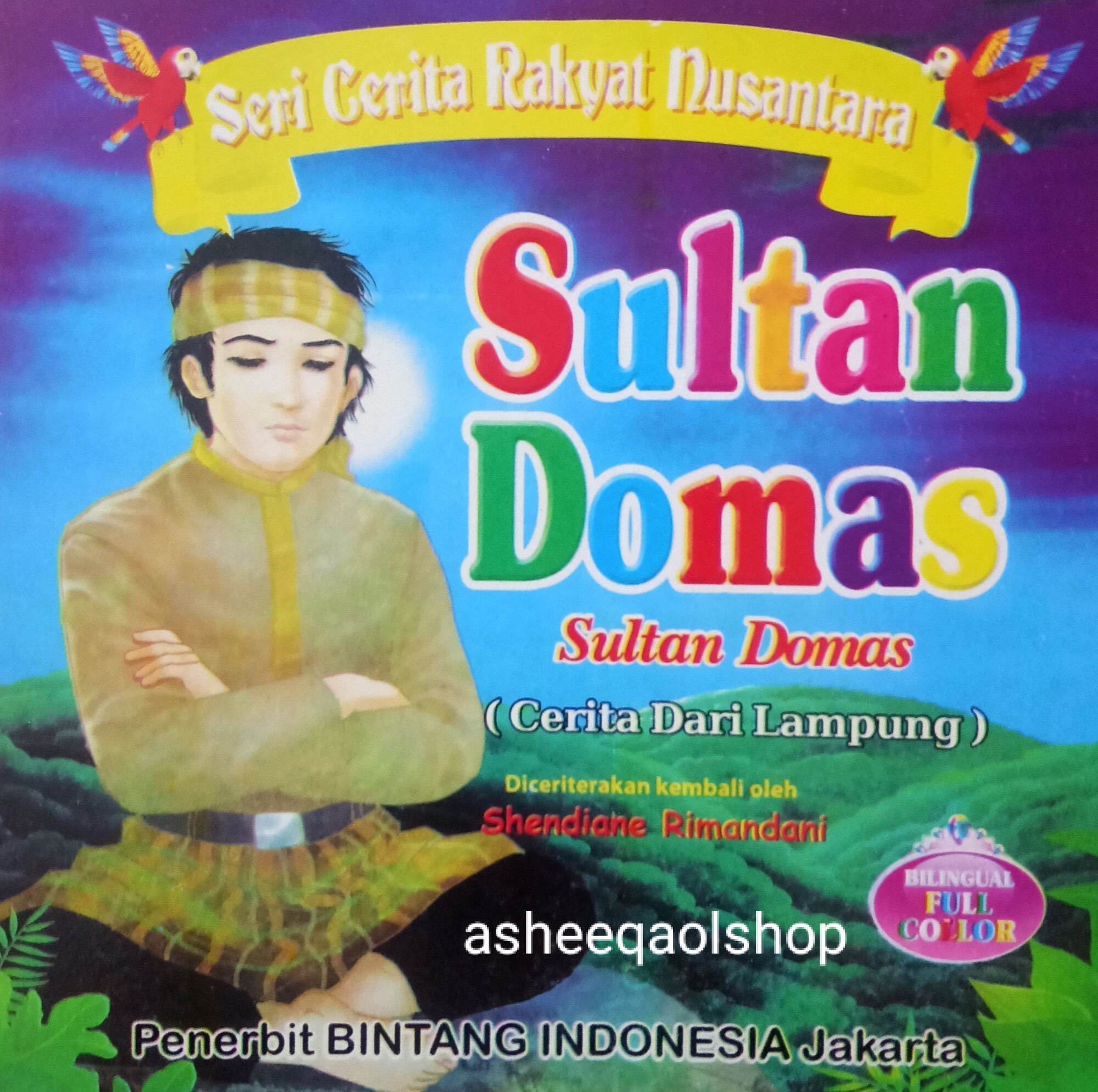 Buku Dongeng Cerita Rakyat Lampung Sultan Domas | Lazada Indonesia