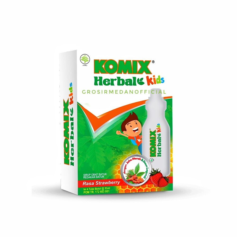 KOMIX KIDS ISI 4 TUBE - OBAT BATUK HERBAL UNTUK ANAK | Lazada Indonesia
