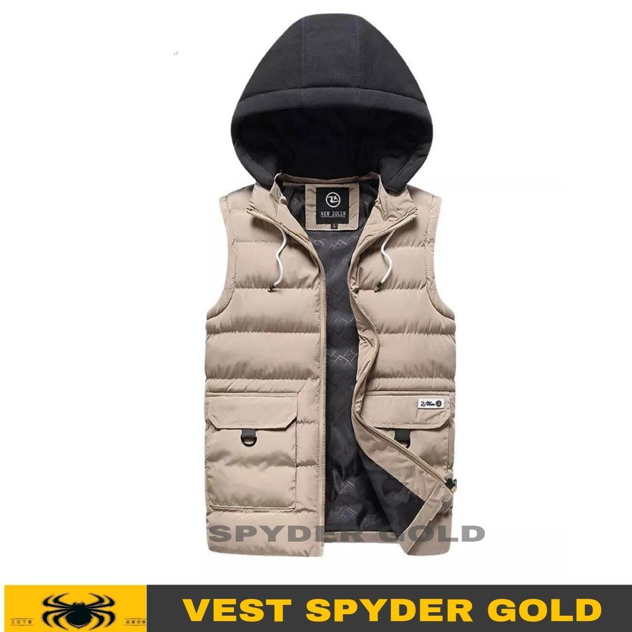 ROMPI TEBAL HOODY VEST PRIA NEW FASHION 2022 ROMPI MOTOR JAKET PRIA ...