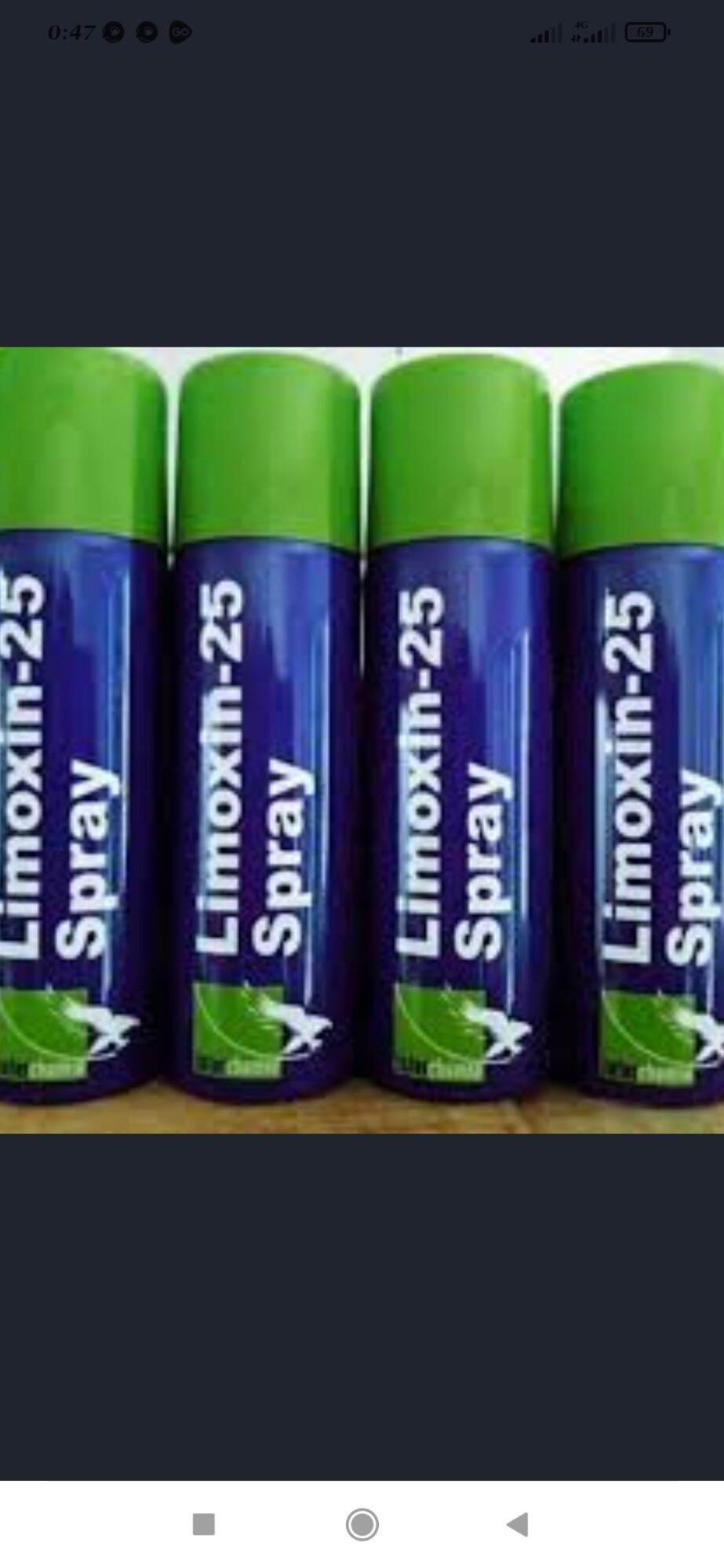 Limoxin-25 spray obat luka anti parasit efektif bunuh kuman dan bakteti ...