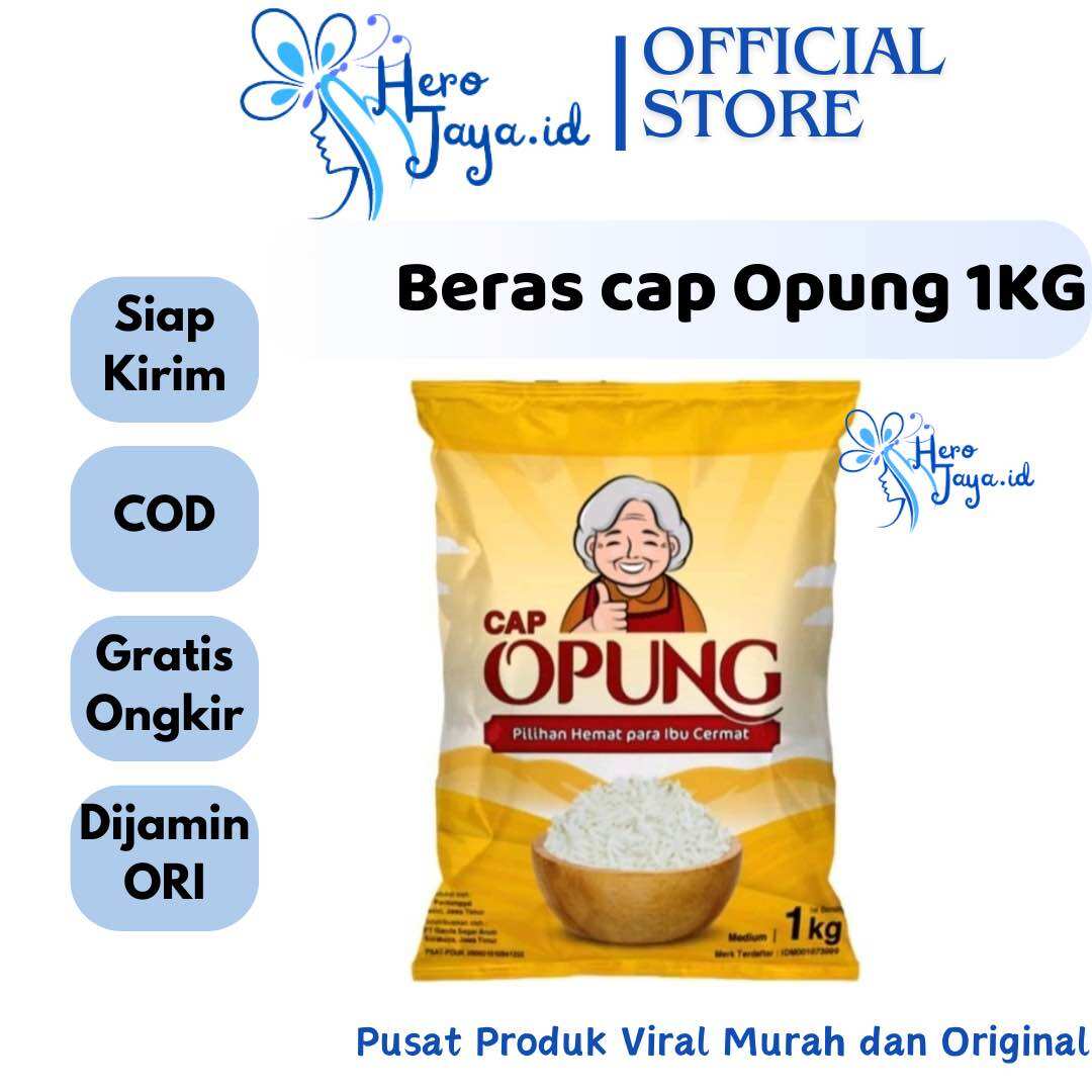 Beras Cap Opung Kemasan 1KG Anak Raja Beras Sania 5KG Opung 3KG Opung ...