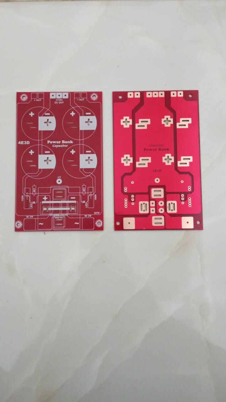 pcb elco isi 4 warna merah diameter 3cm bulatan | Lazada Indonesia