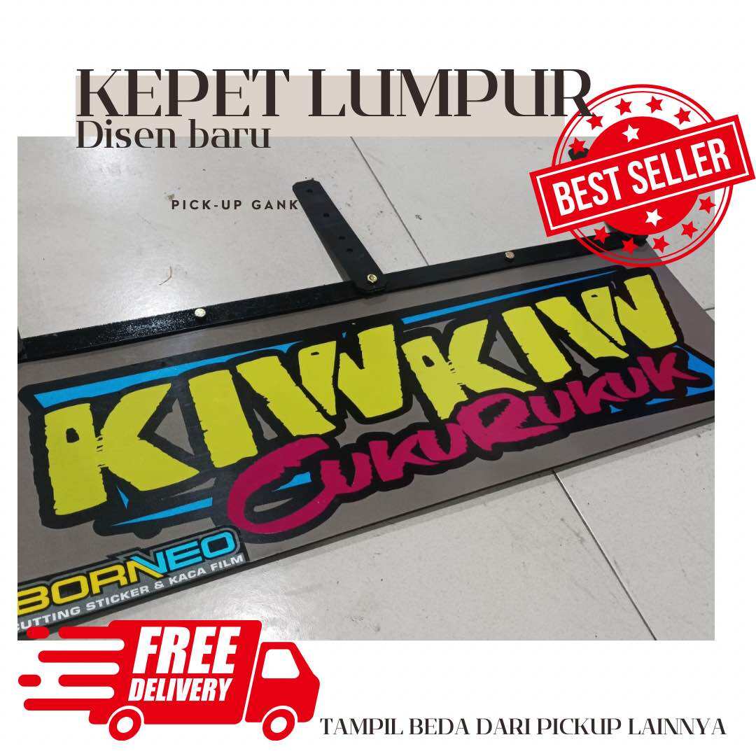 KARPET PENAHAN LUMPUR KEPET EBEK KARET LUMPUR DAN STICKER UKURAN BUS ...