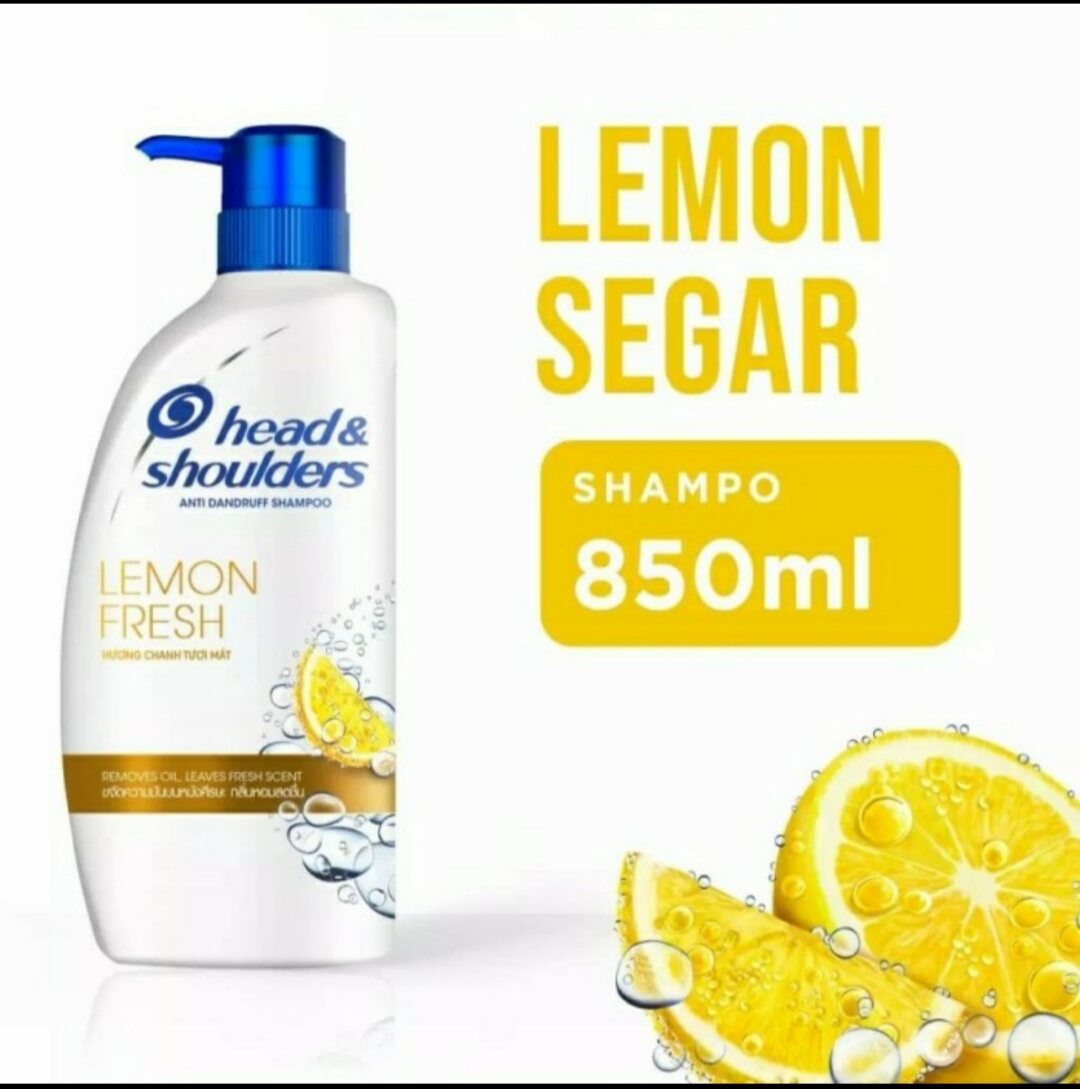 shampoo head & shouders 850ml lemon seger | Lazada Indonesia