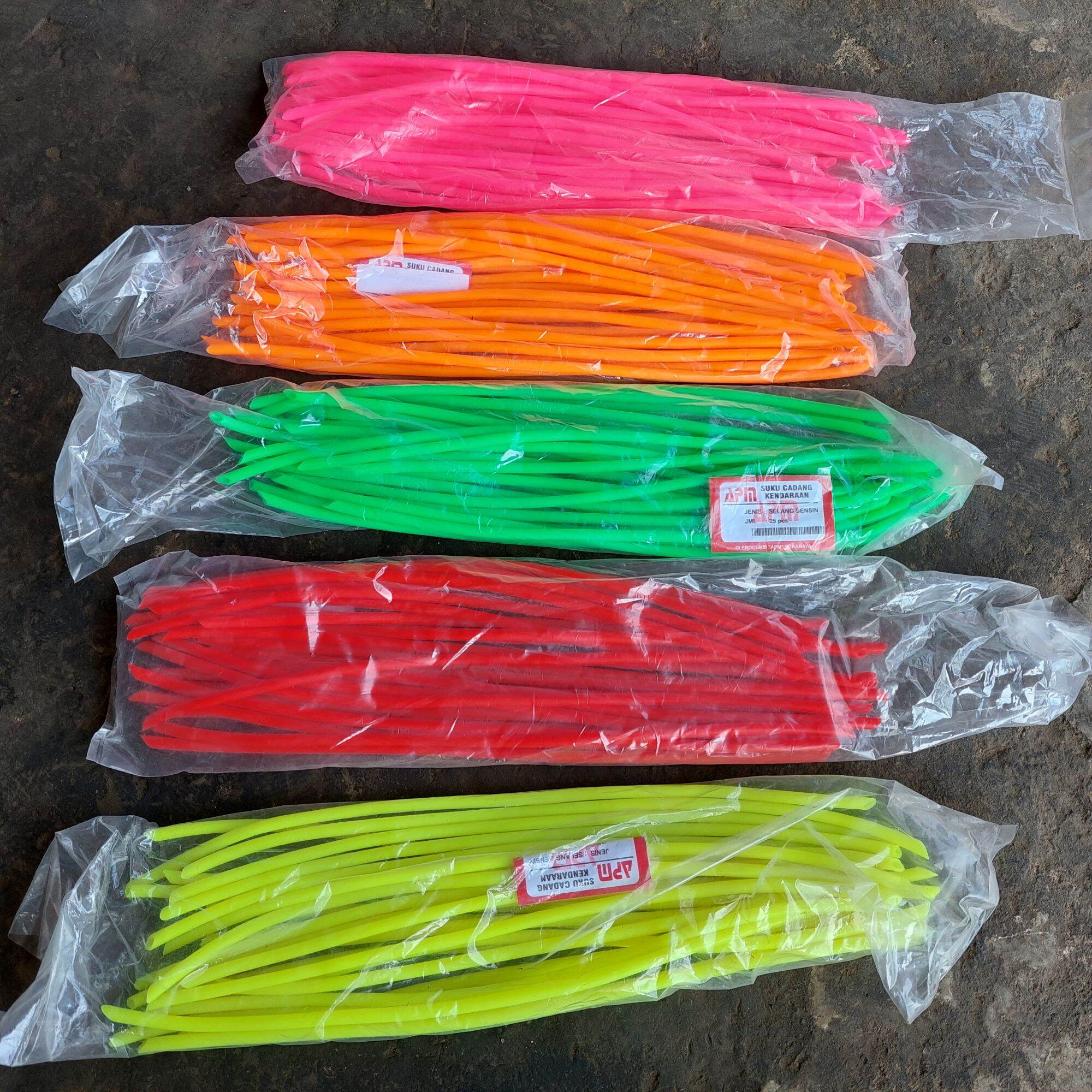 SELANG BENSIN WARNA PANJANG 40CM SELANG BENSIN UNIVERSAL SELANG MINYAK ...