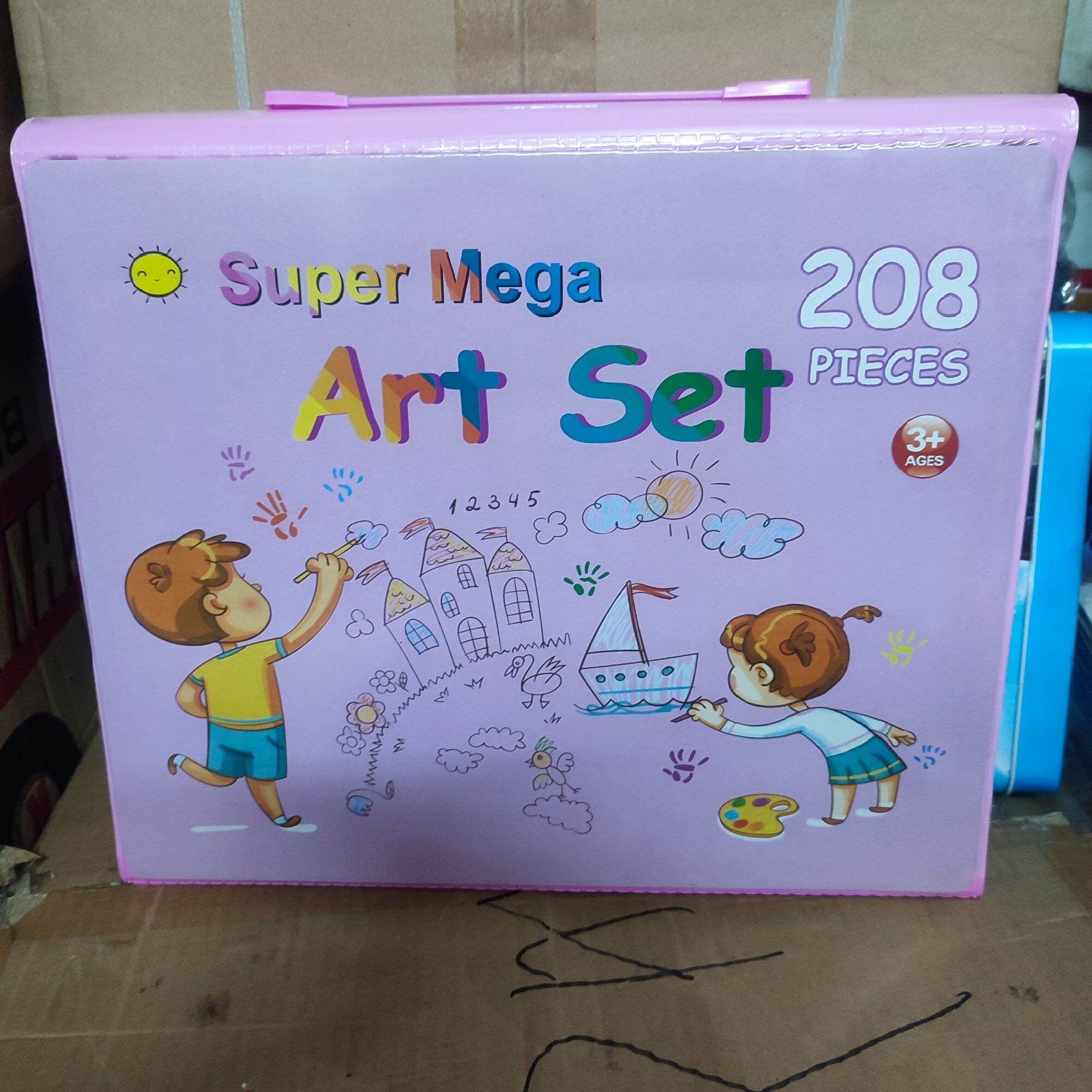 Cat Air Komplit / Cat air Set / SUPER MEGA ART SET 208 PCS MURAH ...