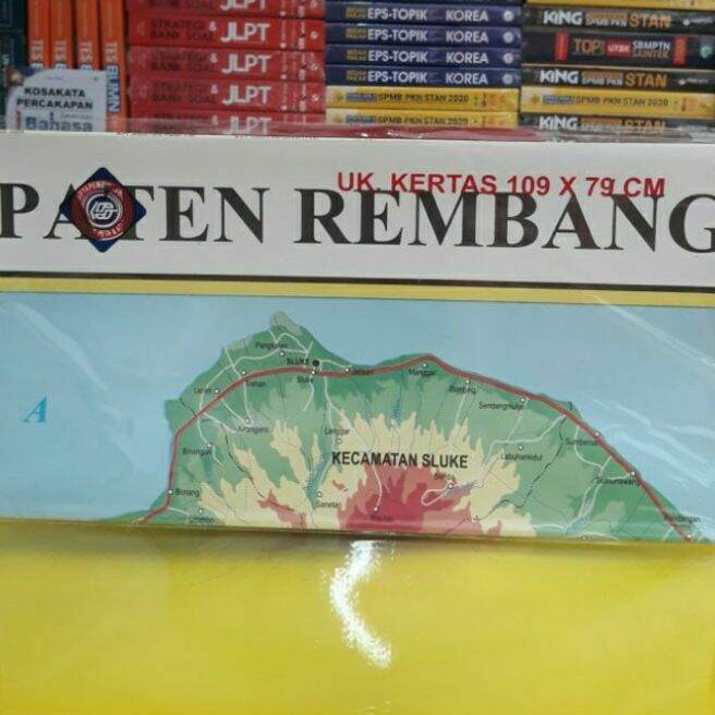 PETA KABUPATEN REMBANG | Lazada Indonesia