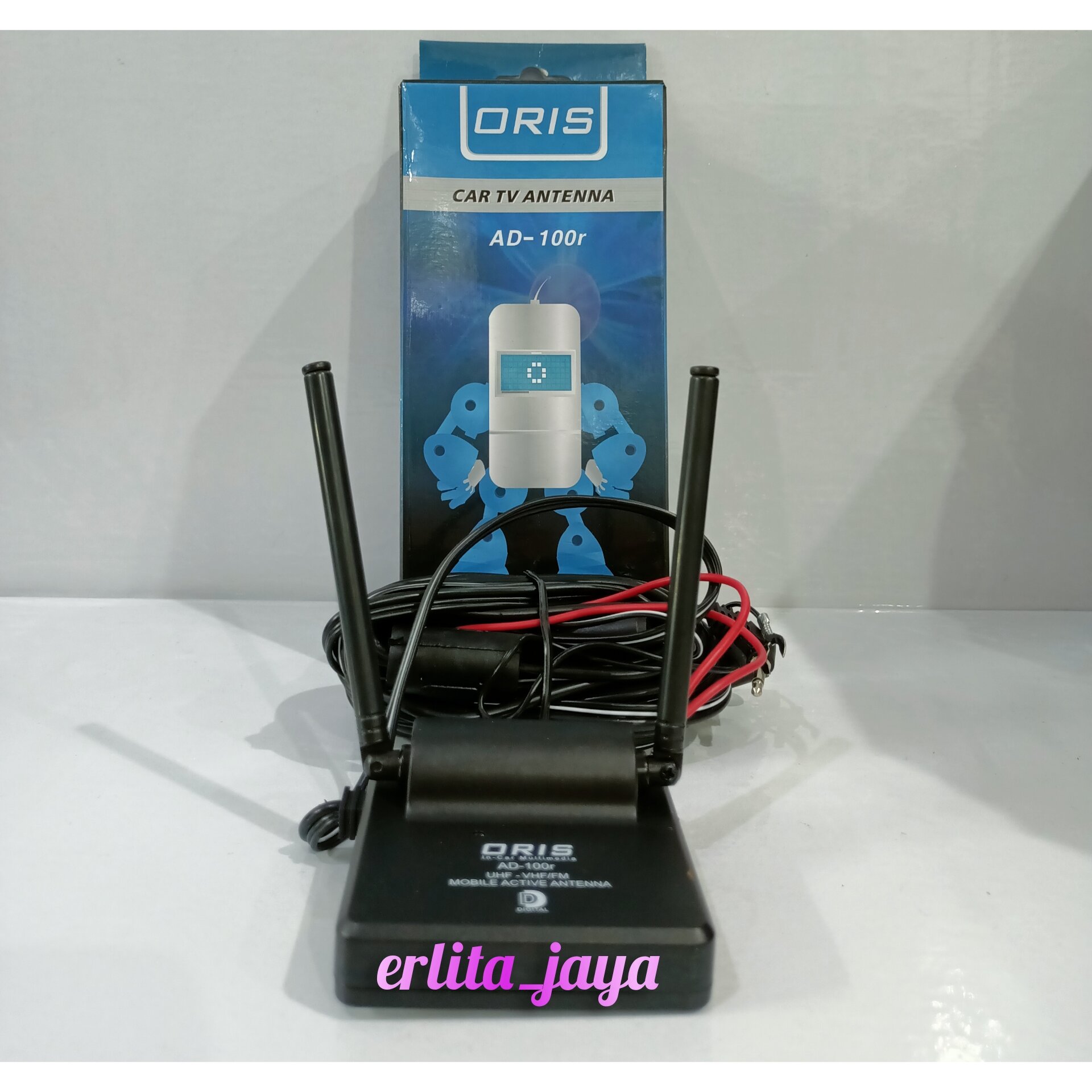 ANTENA TV BOSTER DIGITAL ORIS AD-100gr HIGH QUALITY bisa di luar/dalam ...
