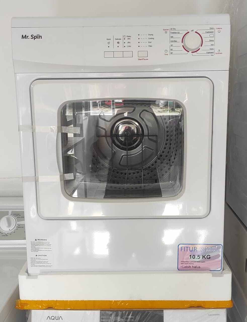 pengering pakaian mr.spin 10,5kg | Lazada Indonesia