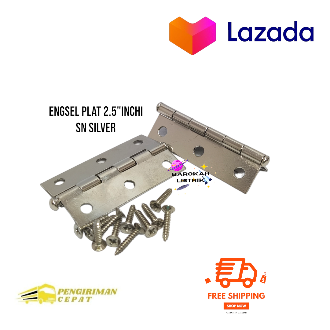 engsel plat 2.5 Inch engsel engsel jendela engsel engsel pintu kandang ...