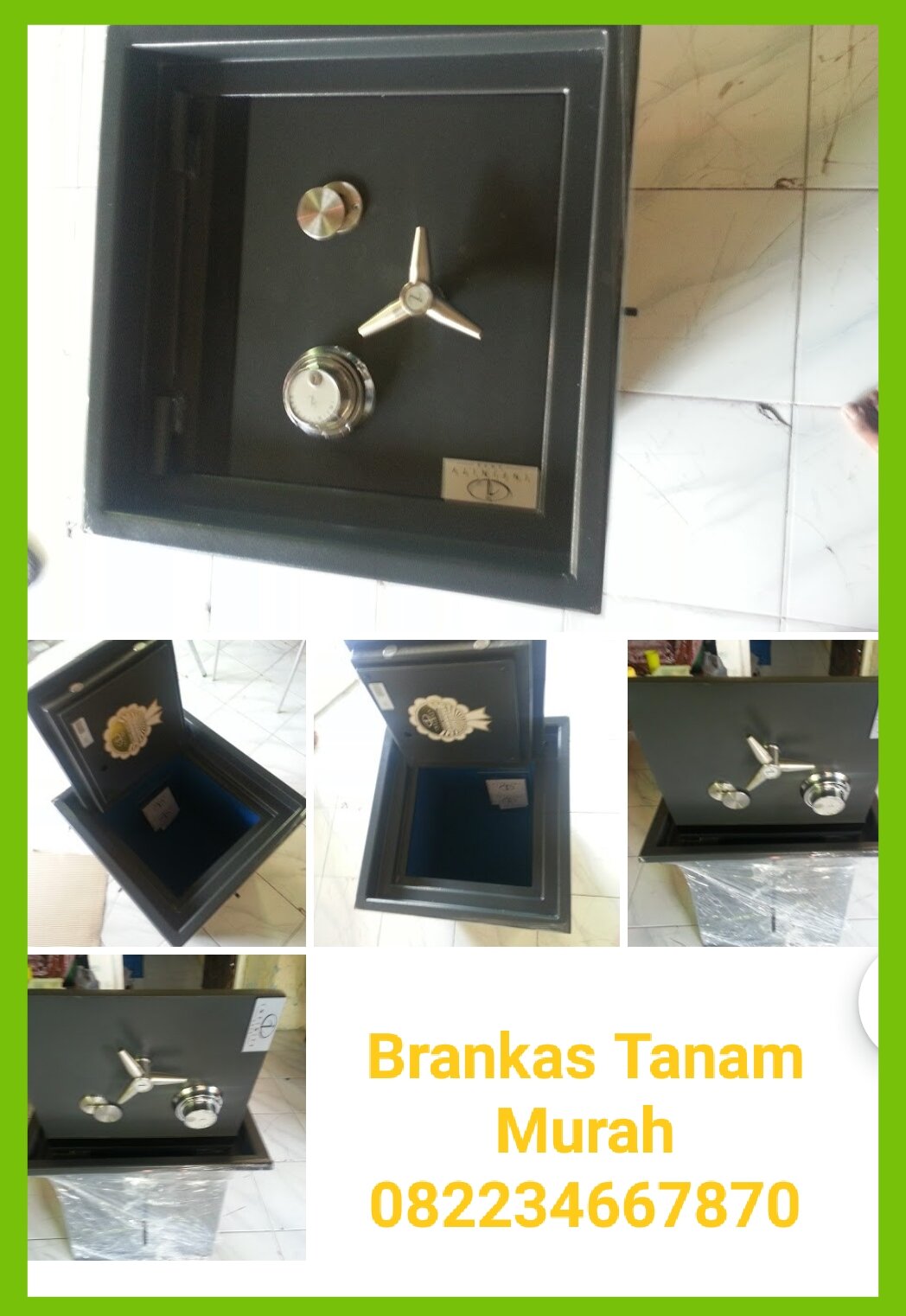 Brankas Tanam Brankas Lantai Brankas tersembunyi Brankas Tanam tahan api anti bobol Tiinggi 50 x ...