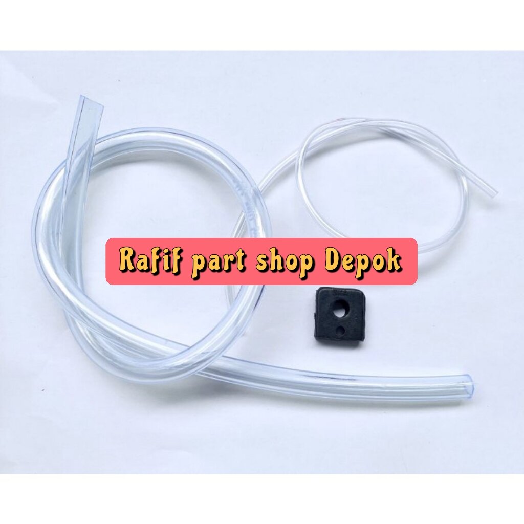 Selang oli samping rx king bening besar kecil plus karet skat | Lazada ...