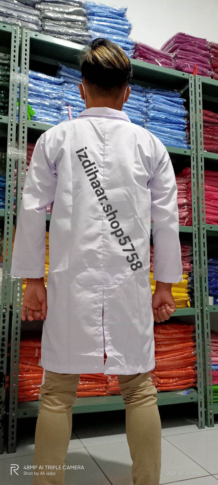 Baju Lab Lengan Panjang / Jas laboratorium Panjang | Lazada Indonesia