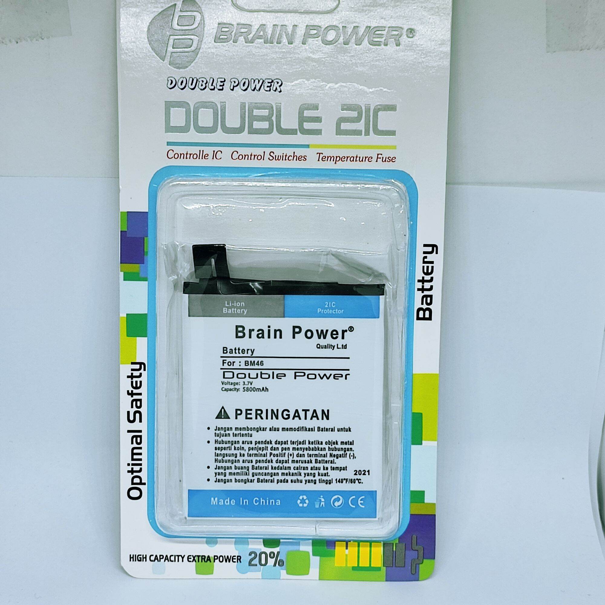 BATRE HP DOUBLE POWER XIAOMI REDMI NOTE 3 / NOTE 3 PRP BM46 BM 46 ...