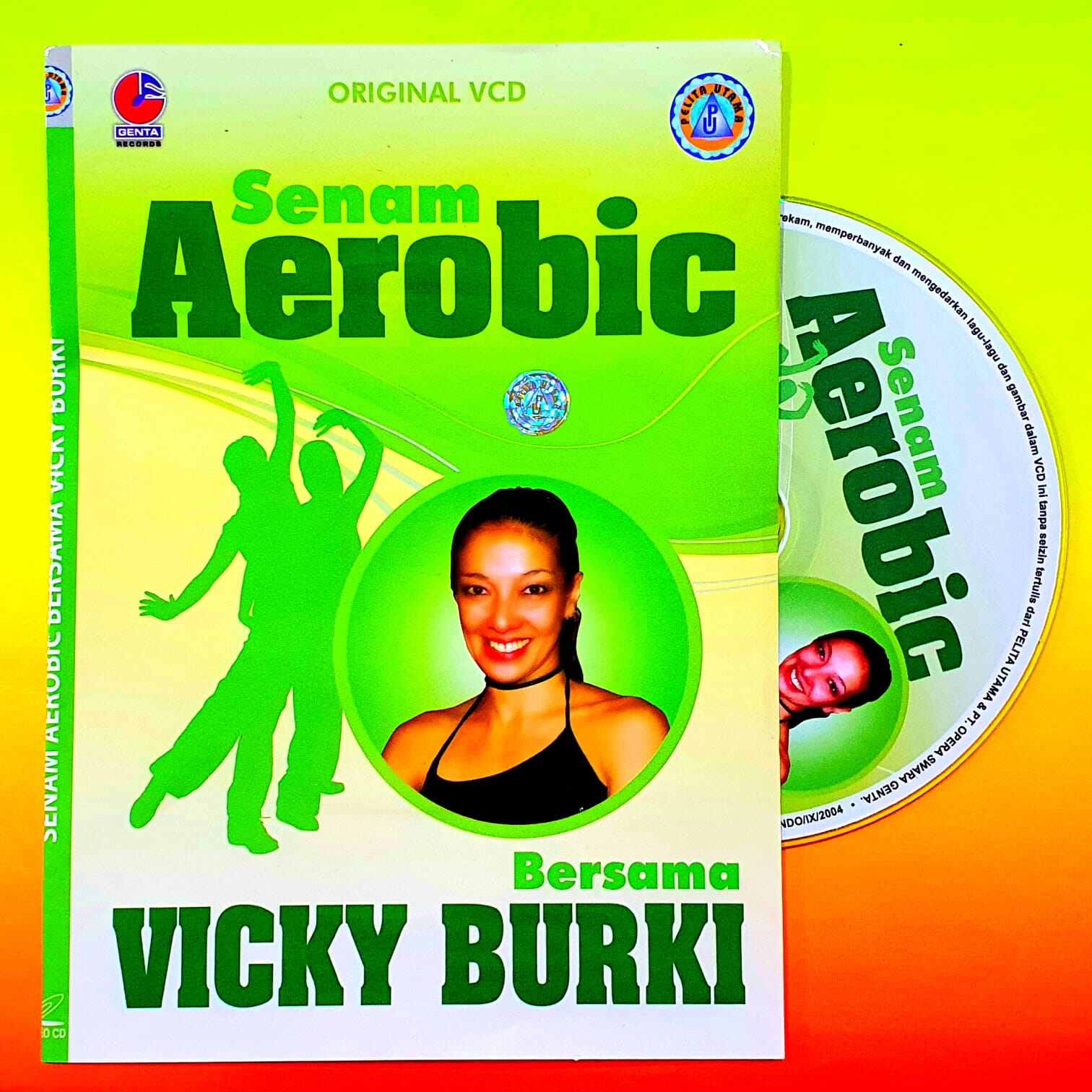 KASET VCD SENAM VICKY BURKY-KASET VCD SENAM AEROBIK-VCD SENAM-VCD SENAM ...