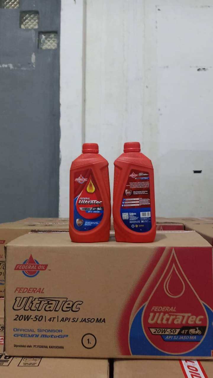Oli Motor Federal Ultratec 1LTR SAE 20W-50 | Lazada Indonesia