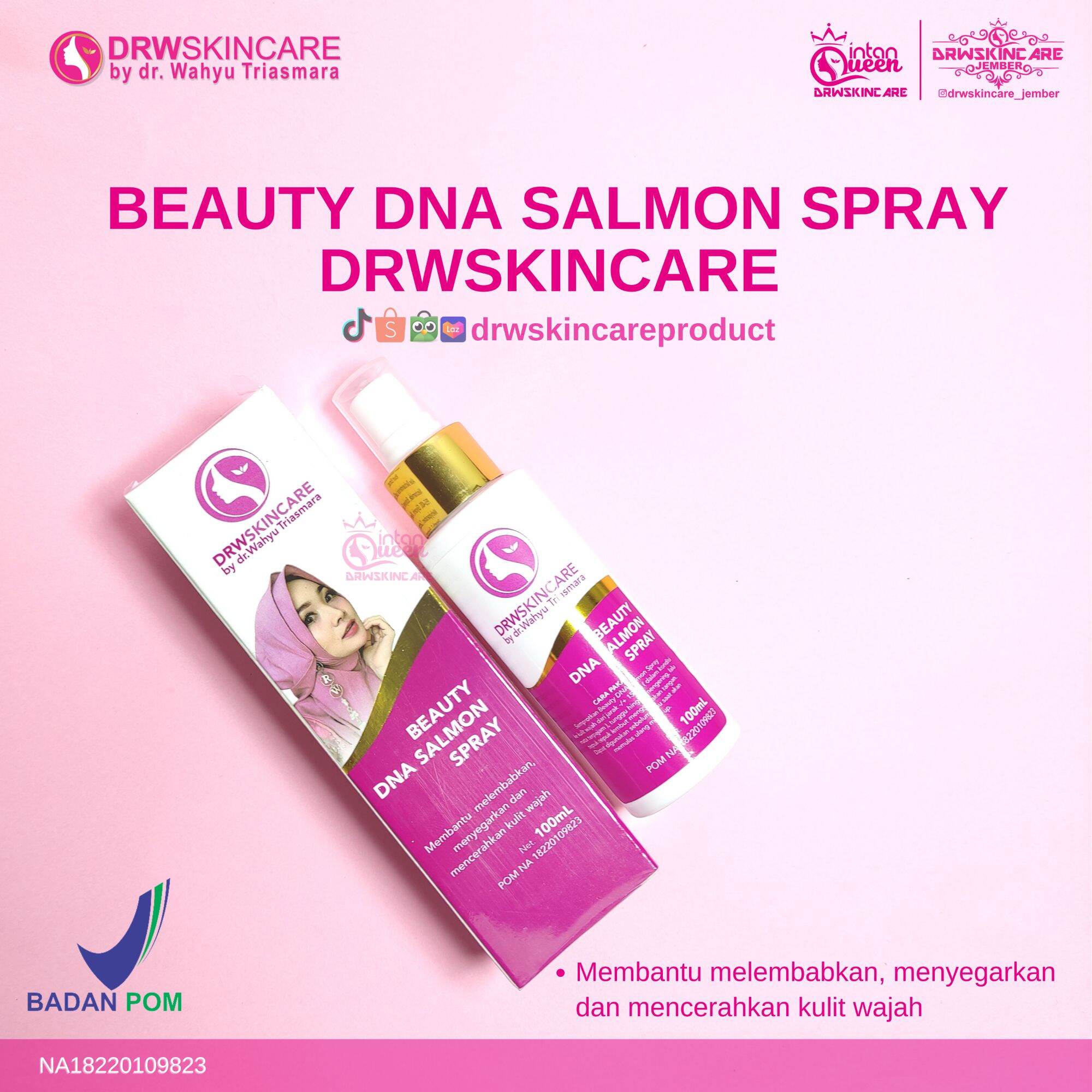 Drw Skincare Beauty DNA Salmon Spray | Lazada Indonesia